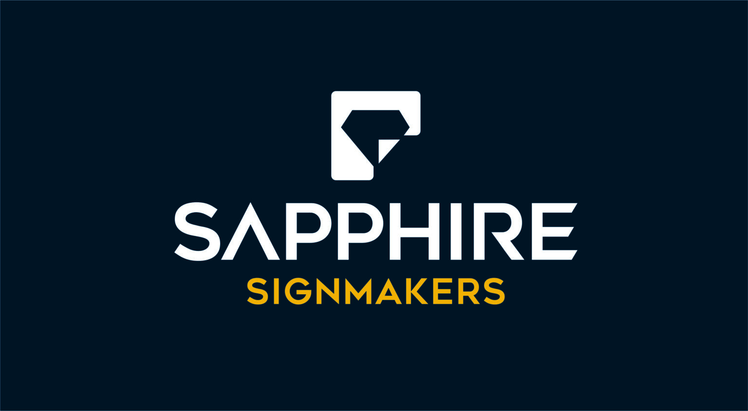 Sapphire Signs Rebrand - Sapphire Signs